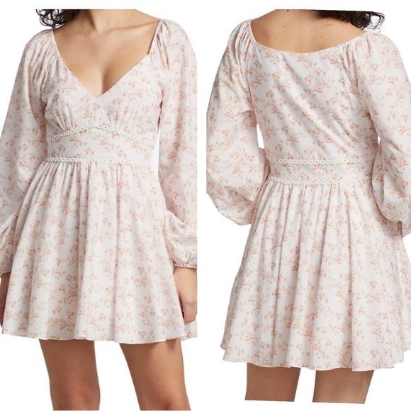 Caroline Constas | Dresses | Caroline Constas Blakely Floral Cotton ...